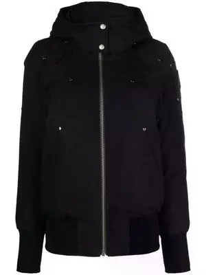 Moose Knuckles Ballistic Studded Hooded Jacket