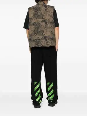Off-White Diag-stripe Cotton Track Pants