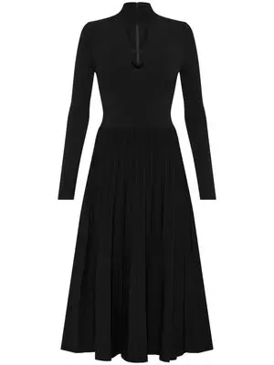 Rebecca Vallance Mackenzie Cut-out Knit Midi Dress