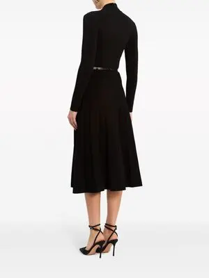 Rebecca Vallance Mackenzie Cut-out Knit Midi Dress