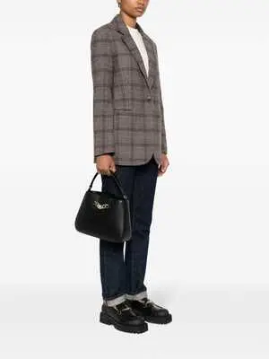 Tommy Hilfiger Monogram Chain-detail Satchel