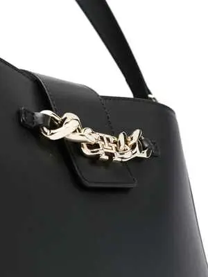 Tommy Hilfiger Monogram Chain-detail Satchel