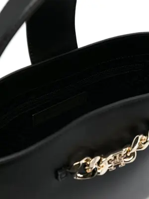 Tommy Hilfiger Monogram Chain-detail Satchel