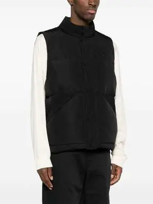 REPRESENT Logo Appliqué Quilted Gilet