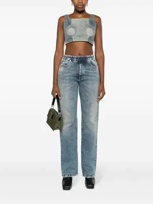 Heron Preston Elasticated-waistband Jeans