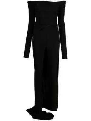 Giuseppe Di Morabito Off-shoulder Fishtail Jumpsuit - Black