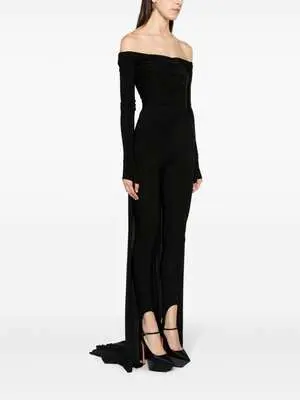 Giuseppe Di Morabito Off-shoulder Fishtail Jumpsuit