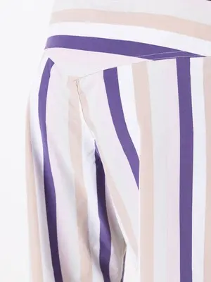 AMIR SLAMA Striped Bermuda Shorts