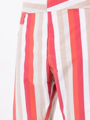 AMIR SLAMA Striped Bermuda Shorts