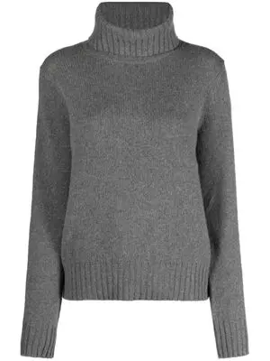 Grey Roll Neck Jumper