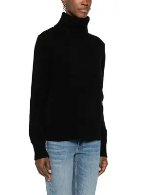 Polo Ralph Lauren Roll-neck Wool Jumper - Black