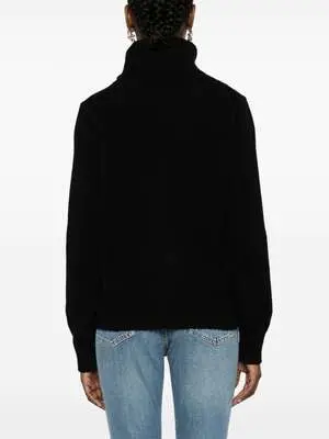 Polo Ralph Lauren Roll-neck Wool Jumper - Black