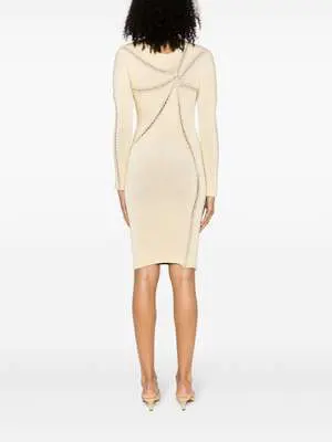 ISA BOULDER Starfish Whipstitch Midi Dress