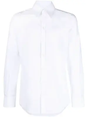 Dolce & Gabbana Long-sleeve Cotton Shirt - White