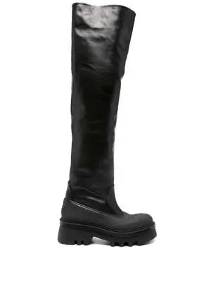 Chloé Raina 50mm Thigh-high Leather Boots