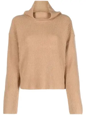 Chunky Roll Neck Jumper