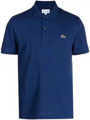 Lacoste Logo-patch Cotton Polo Shirt