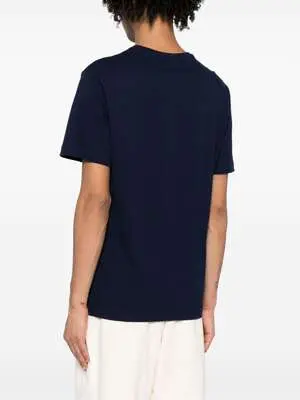 Lacoste Logo-patch V-neck T-shirt - Blue