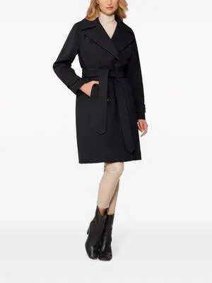 NORWEGIAN WOOL Double-breasted Wool-blend Coat