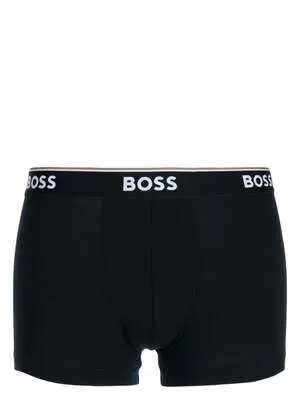 BOSS Logo-waistband Boxers - Blue
