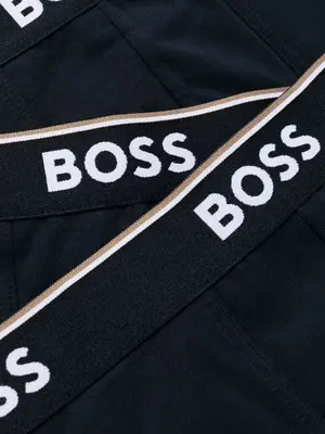 BOSS Logo-waistband Boxers - Blue
