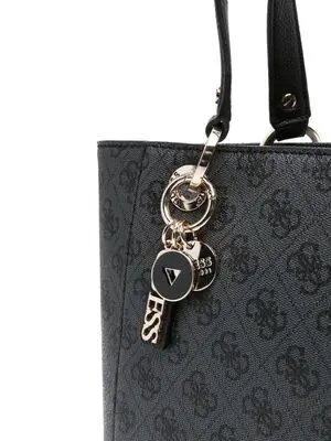 Guess Noelle Monogram-pattern Tote Bag
