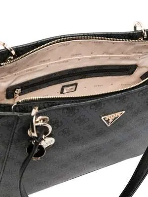 Guess Noelle Monogram-pattern Tote Bag