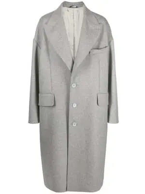 Dolce & Gabbana Single-breasted Coat - Grey