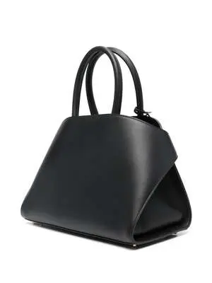 FERRAGAMO Medium Gancini-buckle Tote Bag - Black