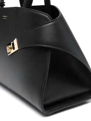 FERRAGAMO Medium Gancini-buckle Tote Bag - Black