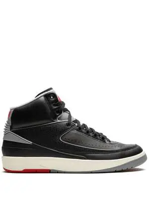 JORDAN Air 2 Cement Sneakers - Black