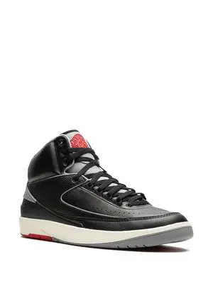 JORDAN Air 2 Cement Sneakers - Black