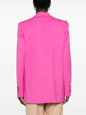 MSGM Bow-detail Double-breasted Blazer