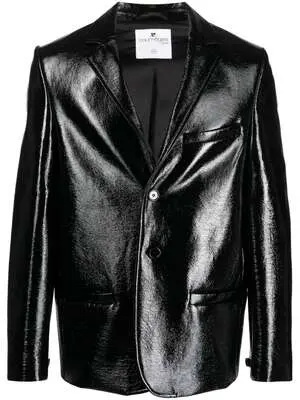 COURREGES Patent-finish Blazer