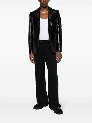COURREGES Patent-finish Blazer