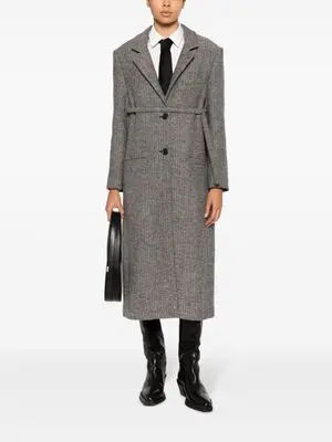 COURREGES Strap-detail Tailored Coat