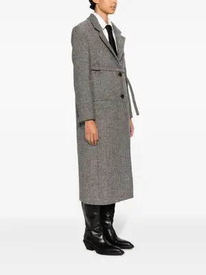 COURREGES Strap-detail Tailored Coat