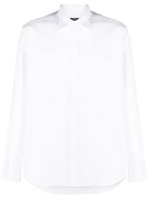 Peserico Long-sleeve Cotton Shirt - White