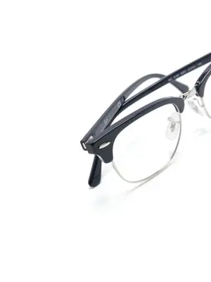 Ray-ban Clubmaster Round-frame Glasses - Blue
