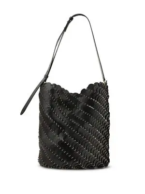 Rabanne Pacoïo Leather Bucket Bag