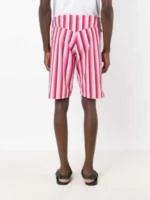 AMIR SLAMA Striped Bermuda Shorts