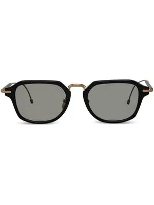 Thom Browne Geometric-frame Sunglasses - Black