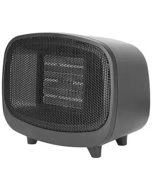 Fresh Fab Finds Fresh Fab Finds Portable Mini Ptc Ceramic Space Heater - Black