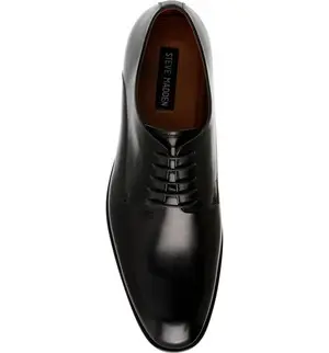 Steve Madden Daedric Derby - Black Leather