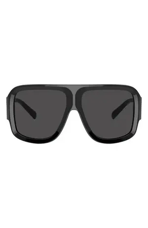 Dolce & Gabbana 58mm Square Sunglasses - Black