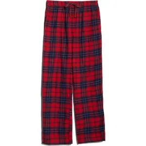 Nordstrom Flannel Pajama Pants - Red- Navy Noel Plaid