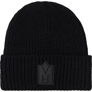 Mackage Wool Blend Cuff Beanie Black