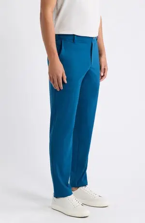 REDVANLY Bradley Pull-on Trousers - Atlantic