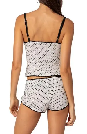 EDIKTED Kendall Polka Dot Camisole