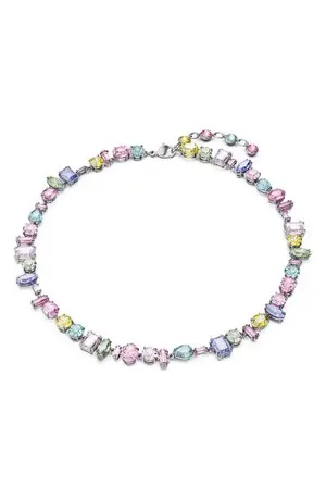 SWAROVSKI Gema Crystal Collar Necklace - Multicolored